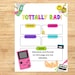 Editable 90s Theme Teacher & Staff Appreciation Itinerary Flyer | 90s ...