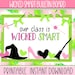 Wicked Witch Bulletin Board Kit: Pink & Green Classroom Decor (instant ...