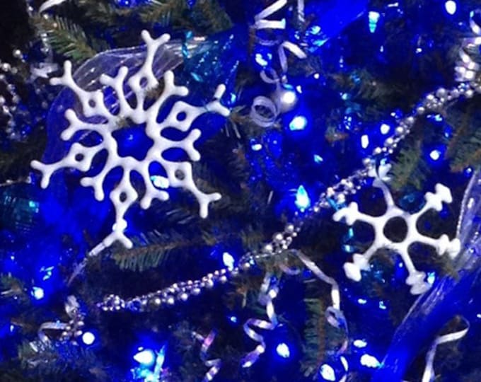 How to Make Fused Glass Snowflakes With Pattern and Directions Part One ...