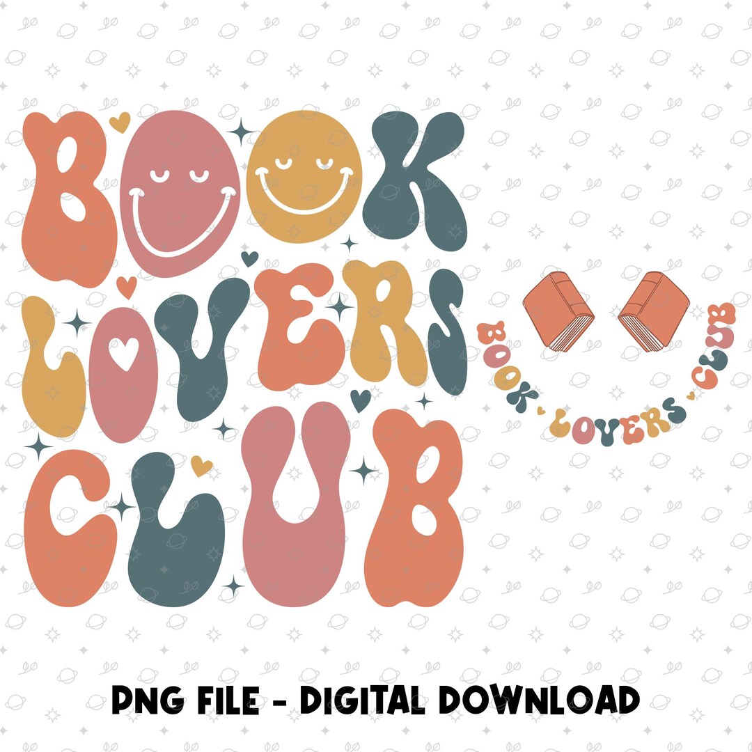 Book Lovers Club PNG, Bookish PNG – “book Lovers Club” Transparent ...