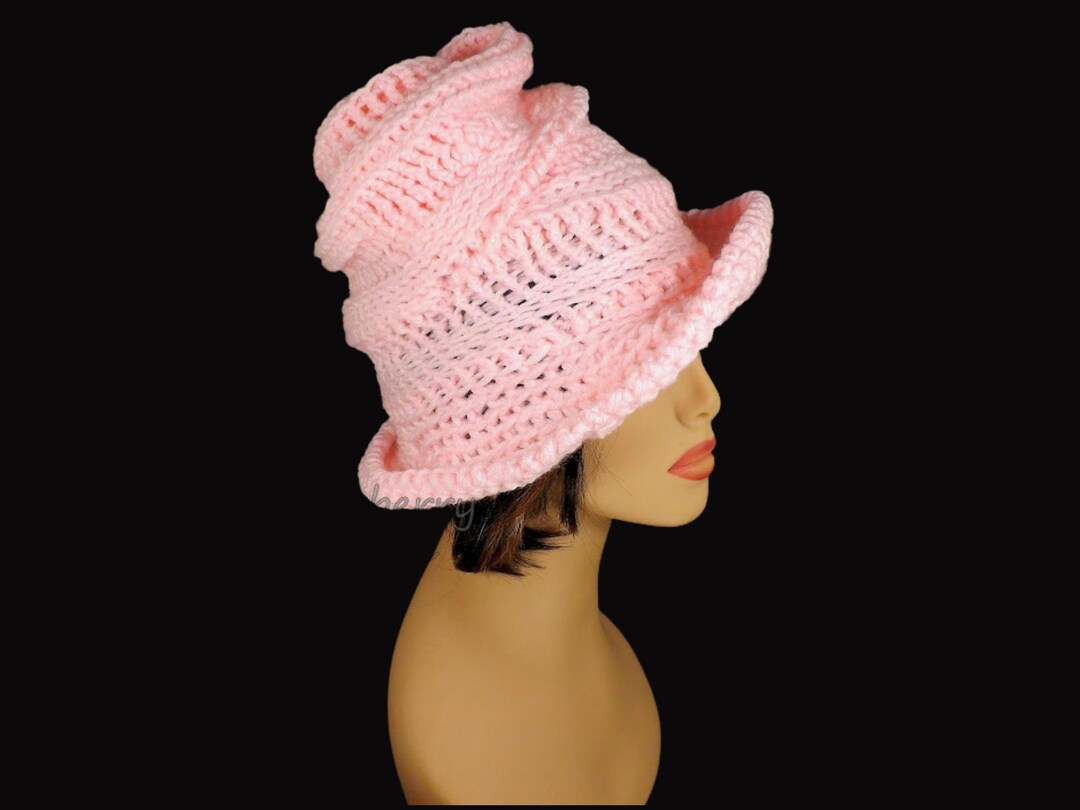 Steampunk Inspired Mobius Twist Crochet Hat Advanced Pattern - Etsy