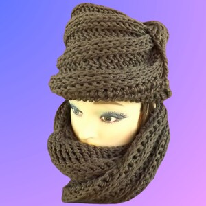 DIY Crochet Bundle for Women: Mobius Hat & Infinity Scarf Patterns ...