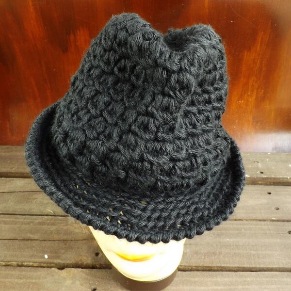 Crochet Fedora - Etsy