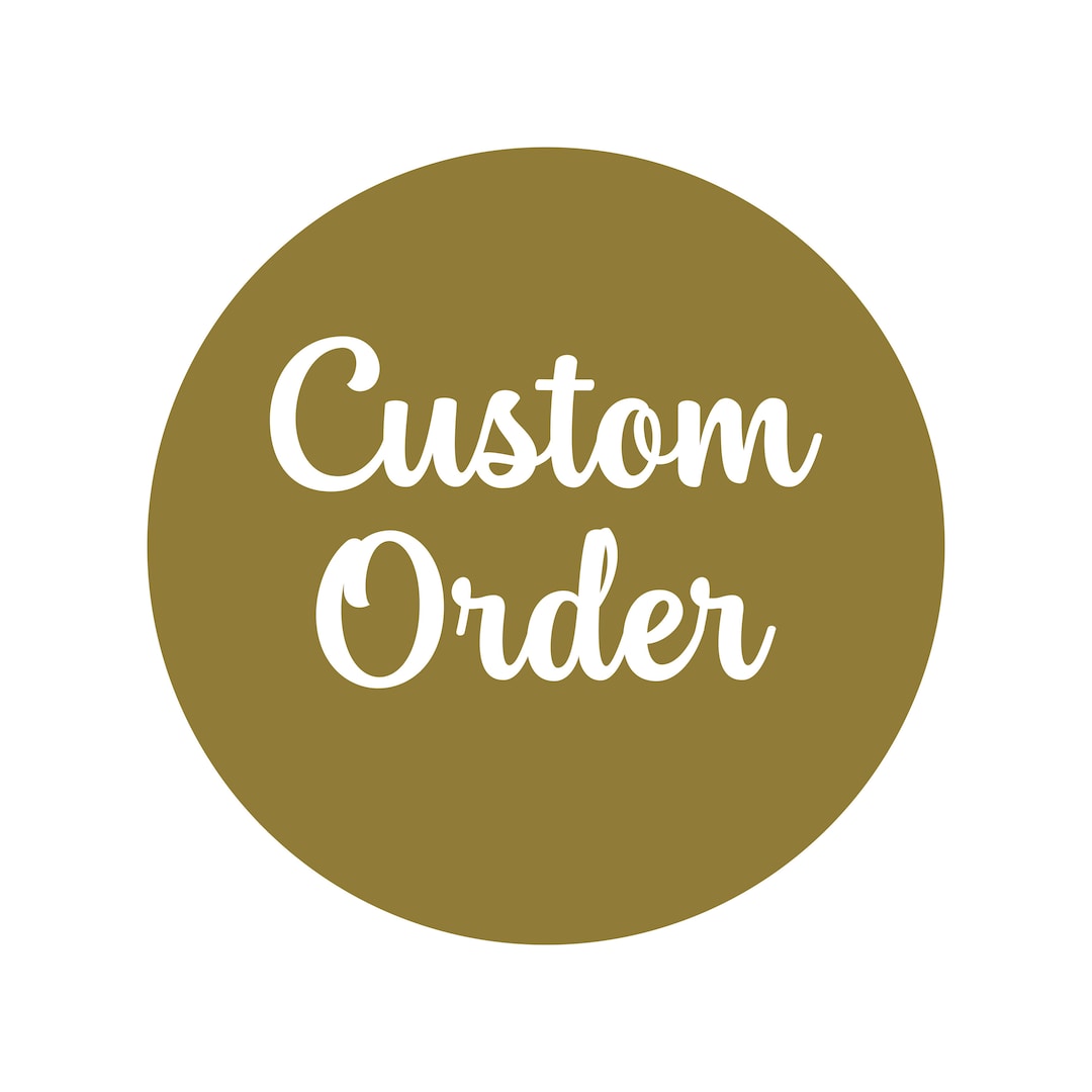Custom Order 85 Cm Round Sign - Etsy