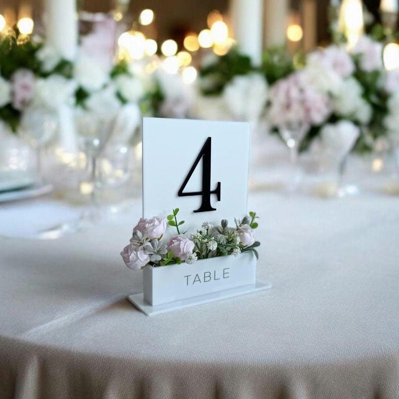 Wedding Table Flower - Etsy