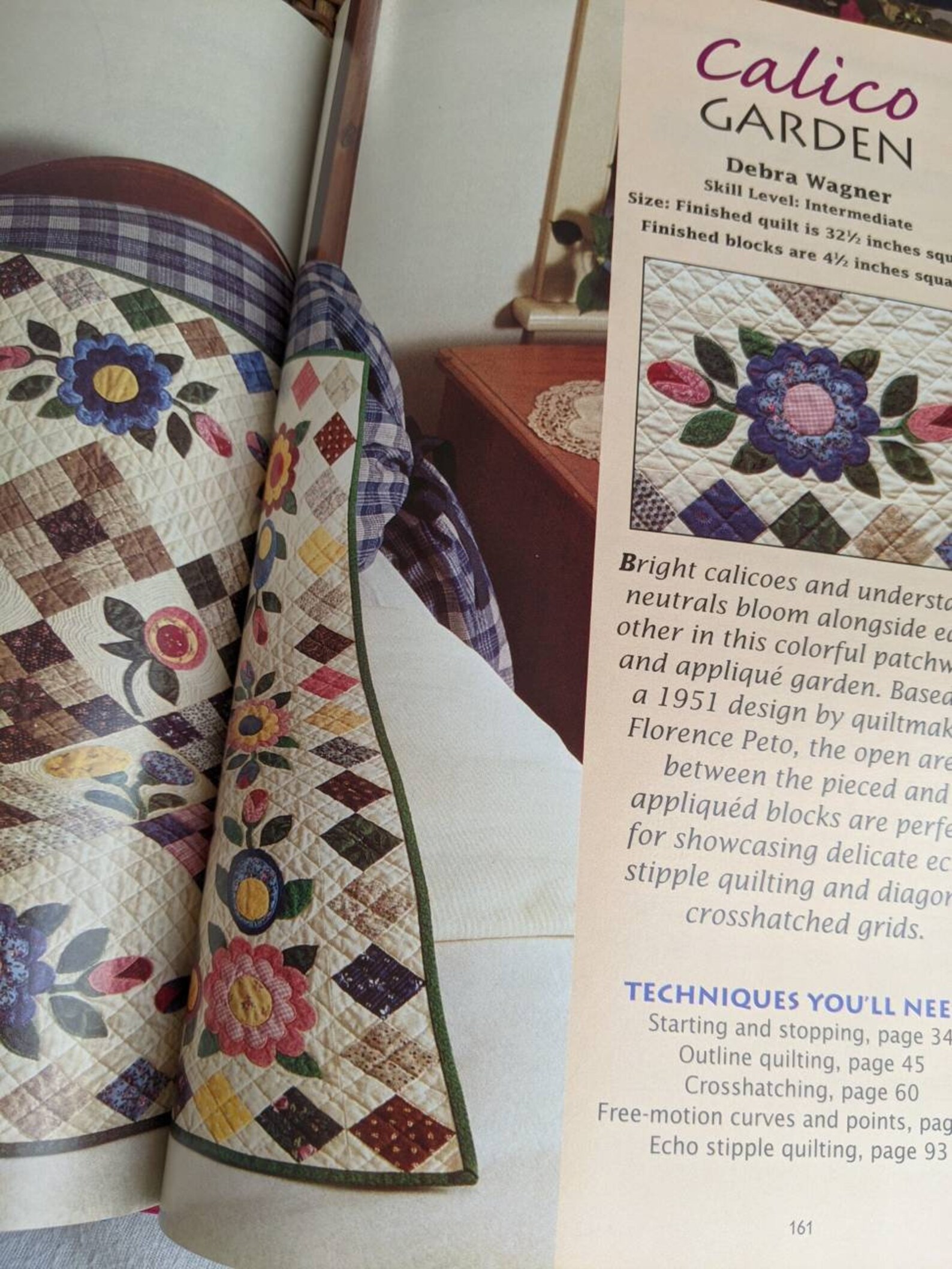 EASY Machine Quilting 12 Step by Step Lessons Project Patterns Rodale ...