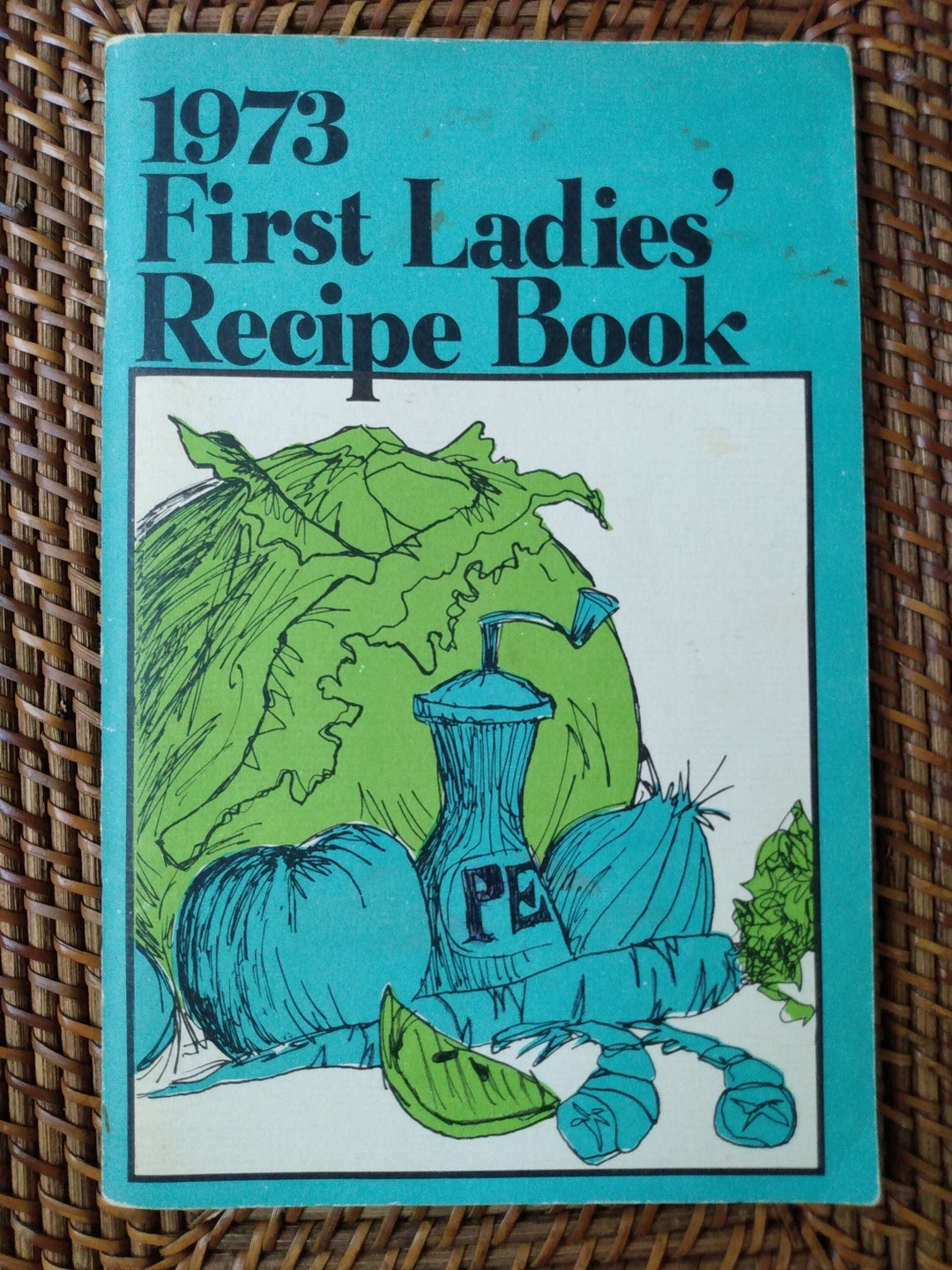 RARE Vintage 1973 SC First Ladies Recipe Book Cookbook South Carolina ...