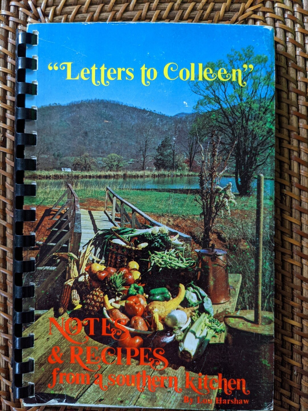 SIGNED Asheville NC Cookbook 70s Letters to Colleen Notes and Recipes ...