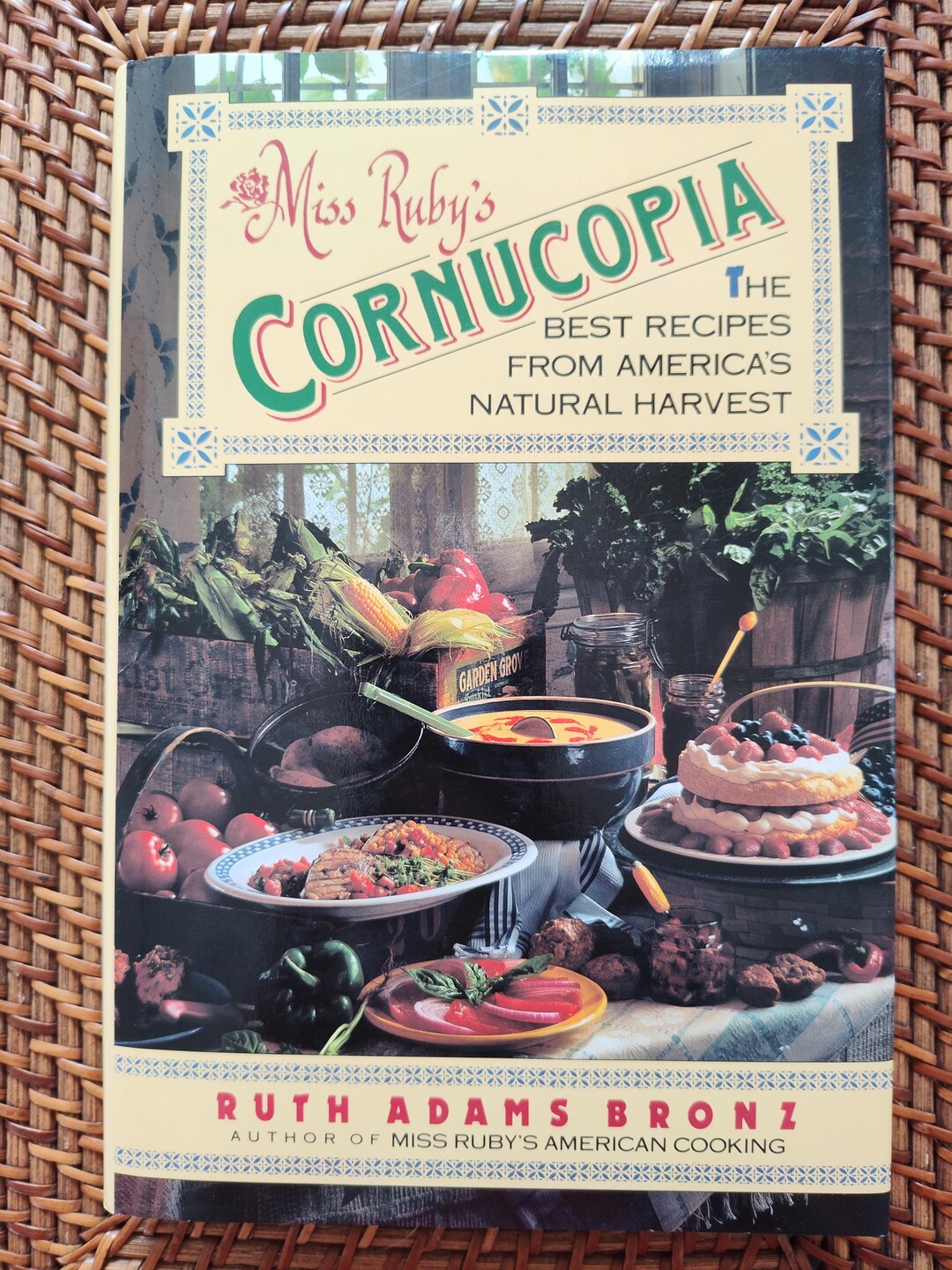 Miss Rubys Cornucopia 90s HB Cookbook Best Natural Harvest 140 Recipes ...
