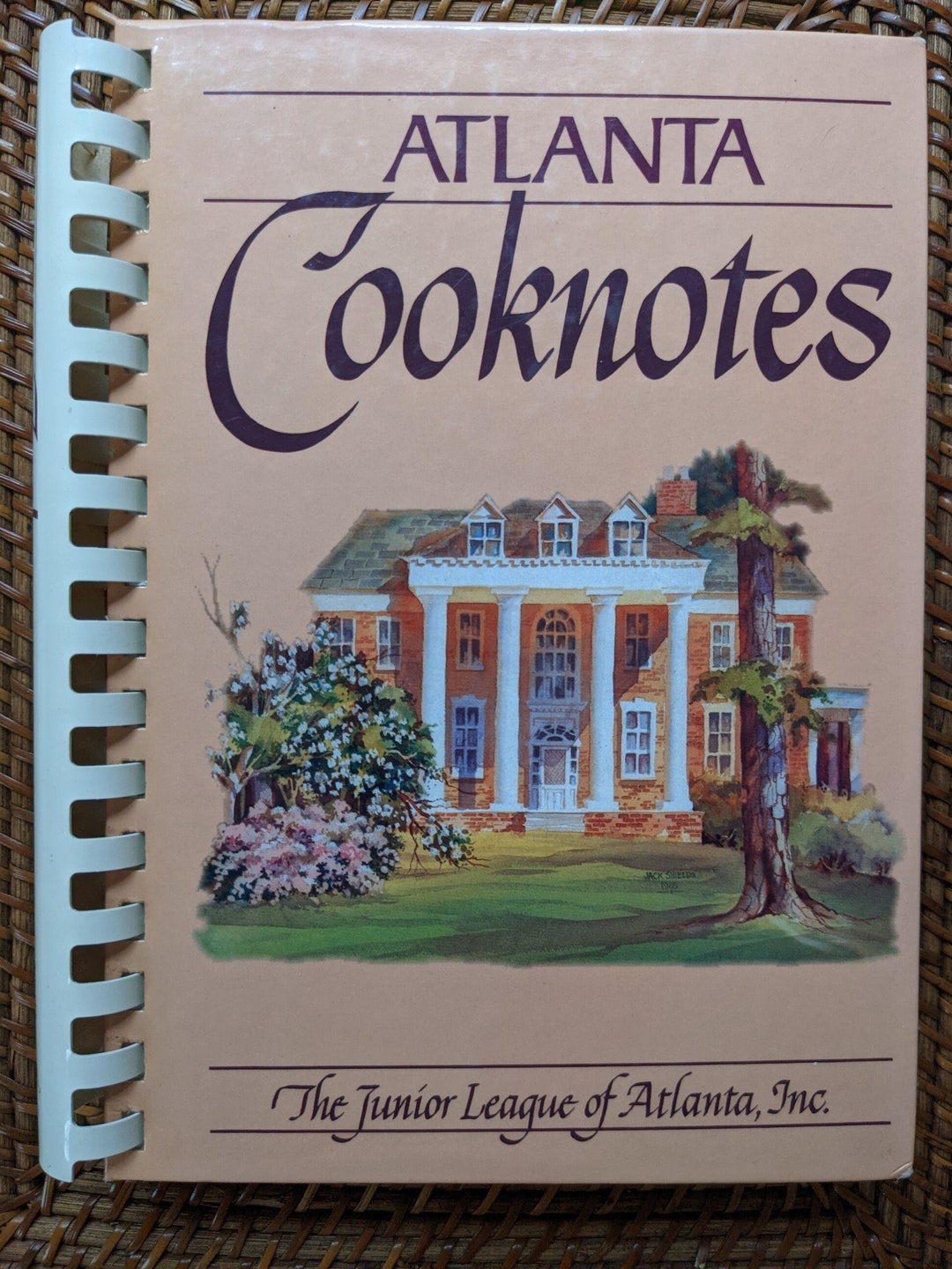 Atlanta Cooknotes Cookbook 2nd 1988 Jr League Georgia Southern Recipes ...