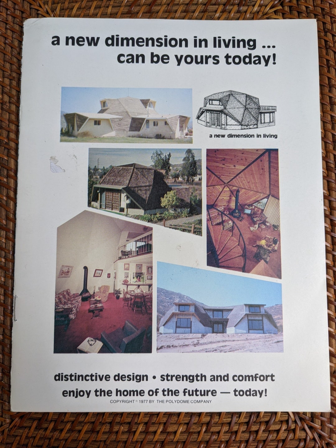 Polydome Sales Literature 70s Booklet Flooplans Prices El Cajon CA ...