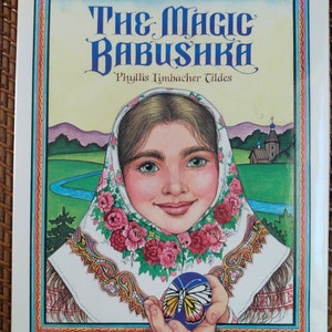 Magic Babushka 90s Childrens Book Ukrainian Easter Egg Tale Folk Art ...