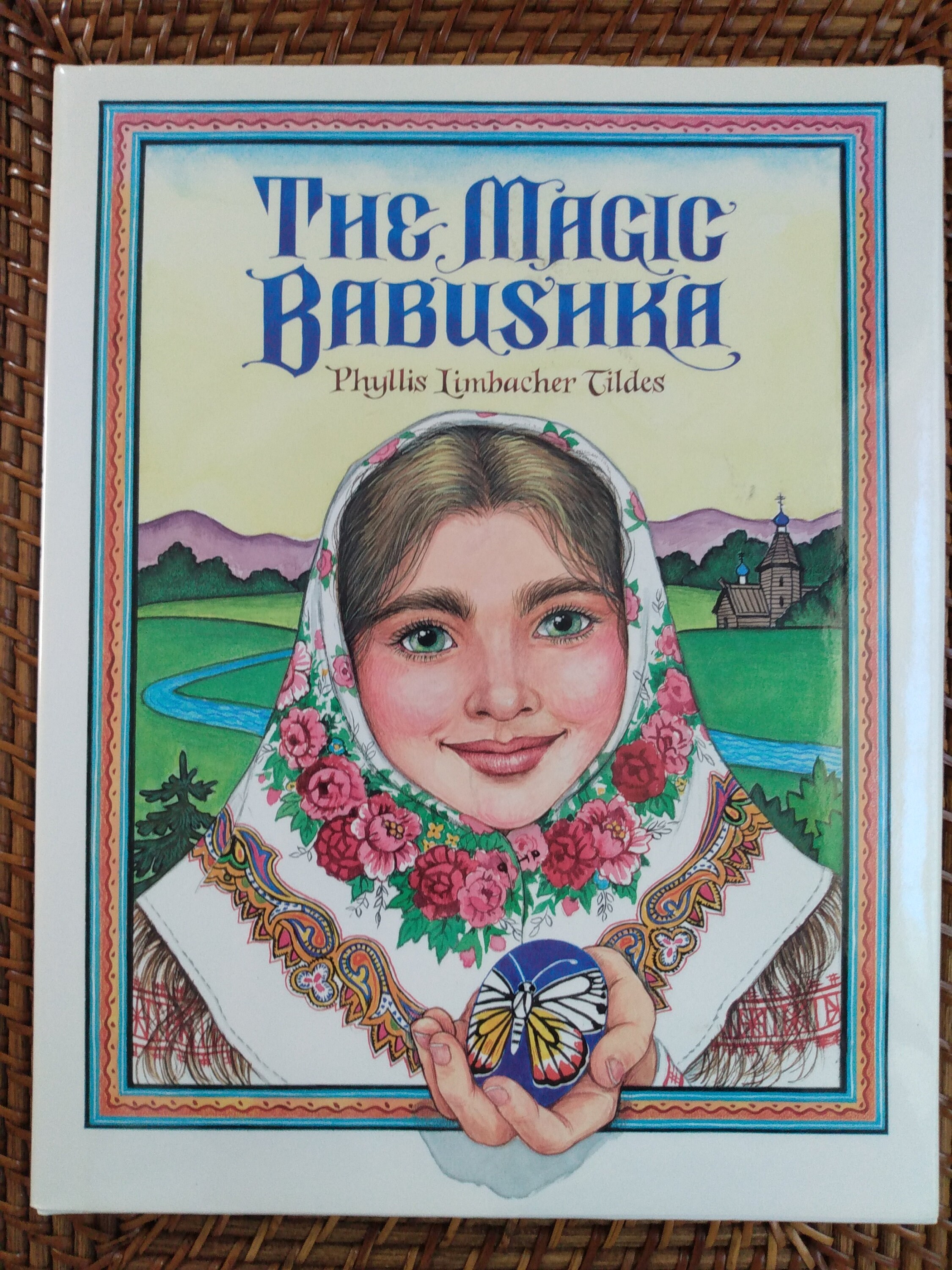 Magic Babushka 90s Childrens Book Ukrainian Easter Egg Tale Folk Art ...