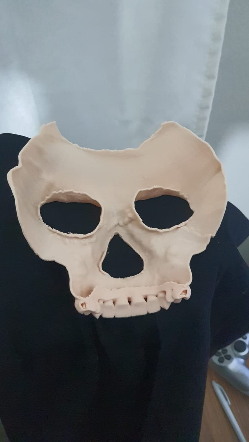 Ghost Mask Simon Riley Mask From Call of Duty 3D Printed Unpainted - Etsy