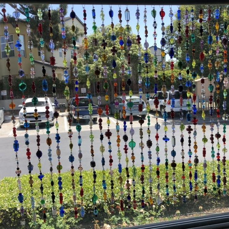 Glass Bead Curtain - Etsy
