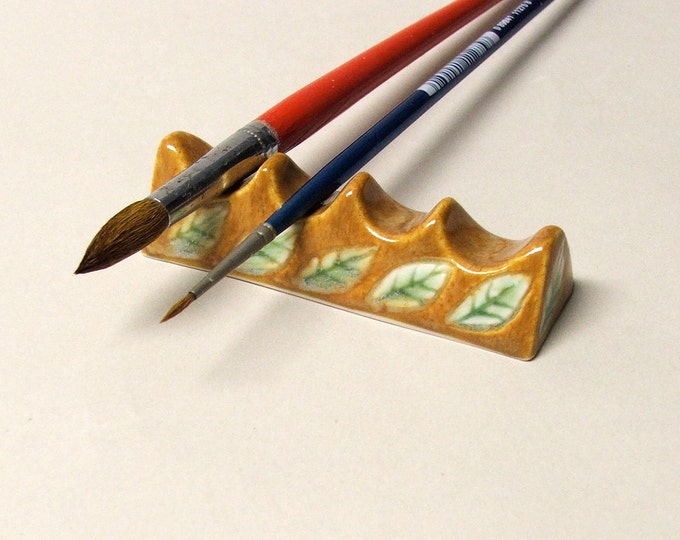 Porcelain Artist Brush Rest - Etsy