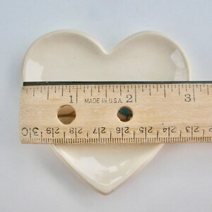 Set of Five Ceramic Ring Dish, Heart Dish, Wedding Favors Bridal Shower ...