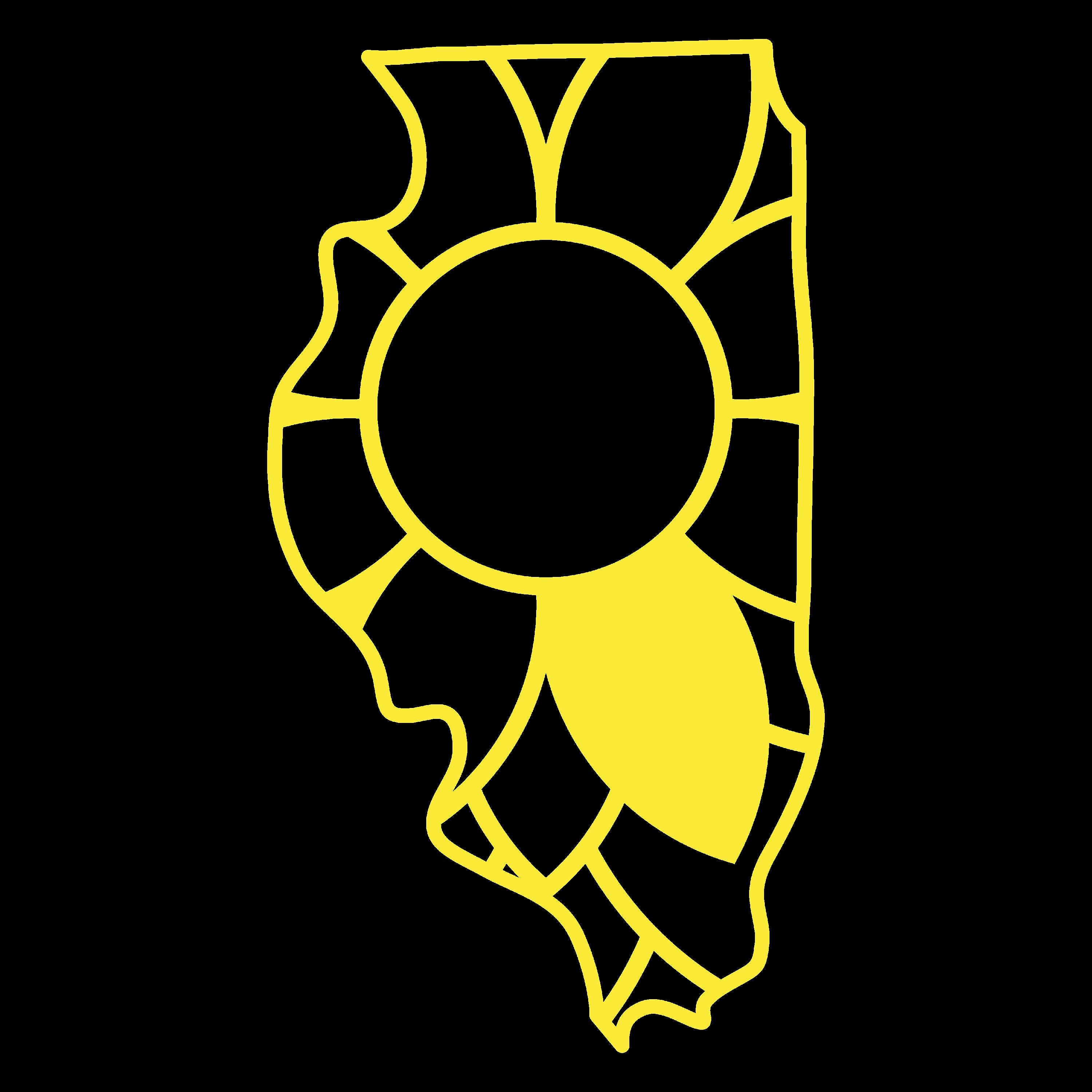 Illinois USA State 3d Graphic Svg, Ai, Eps, Pdf, Png Laser Cut, Laser ...