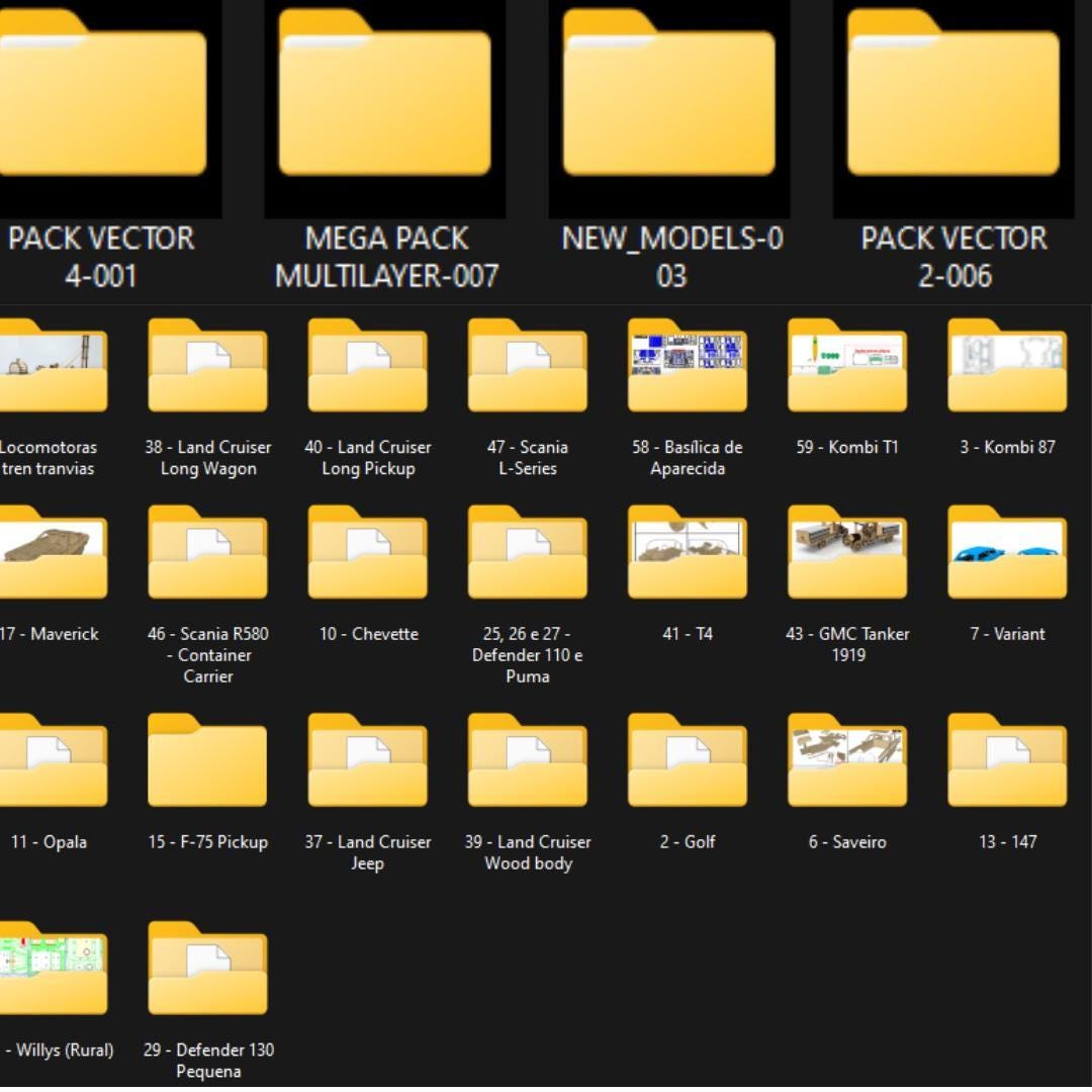 Mega Laser Cut Bundle 100000 Vector, Dxf Files, 3d, 2D, Cnc, Laser Cut ...