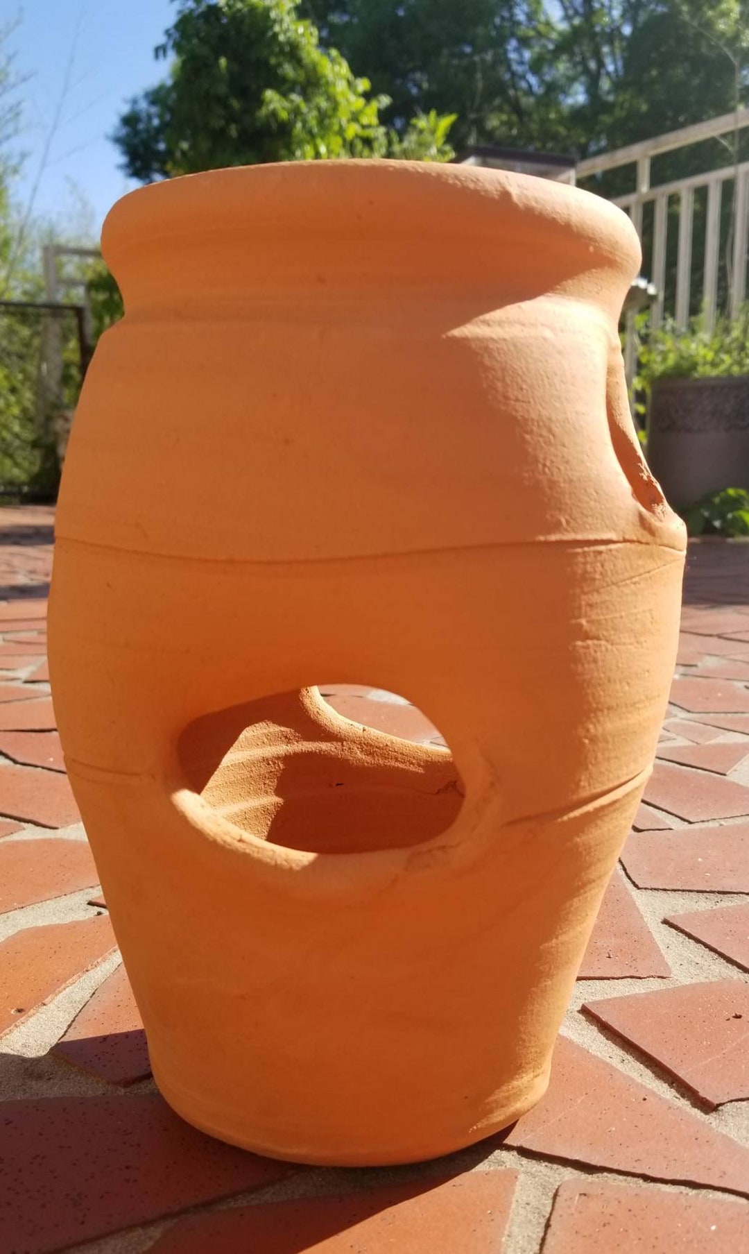 Craven Pottery 1 Gallon Strawberry Jar Herb Planter - Etsy