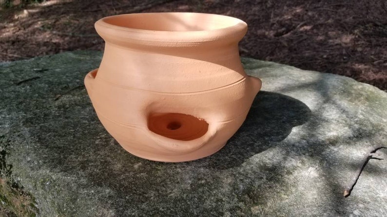 Craven Pottery Georgia Red Clay Wide Strawberry Jar Planter - Etsy