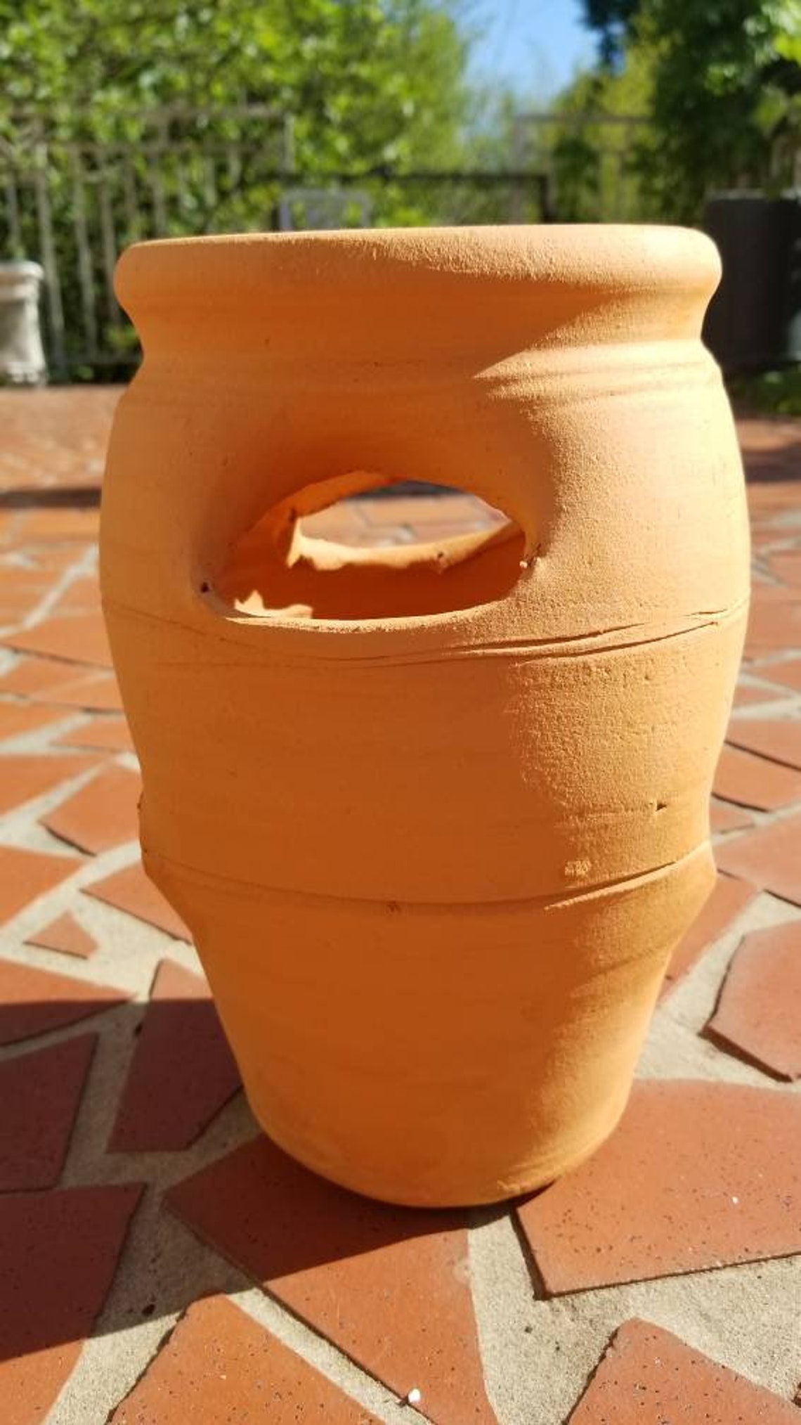 Craven Pottery 1 Gallon Strawberry Jar Herb Planter - Etsy Australia