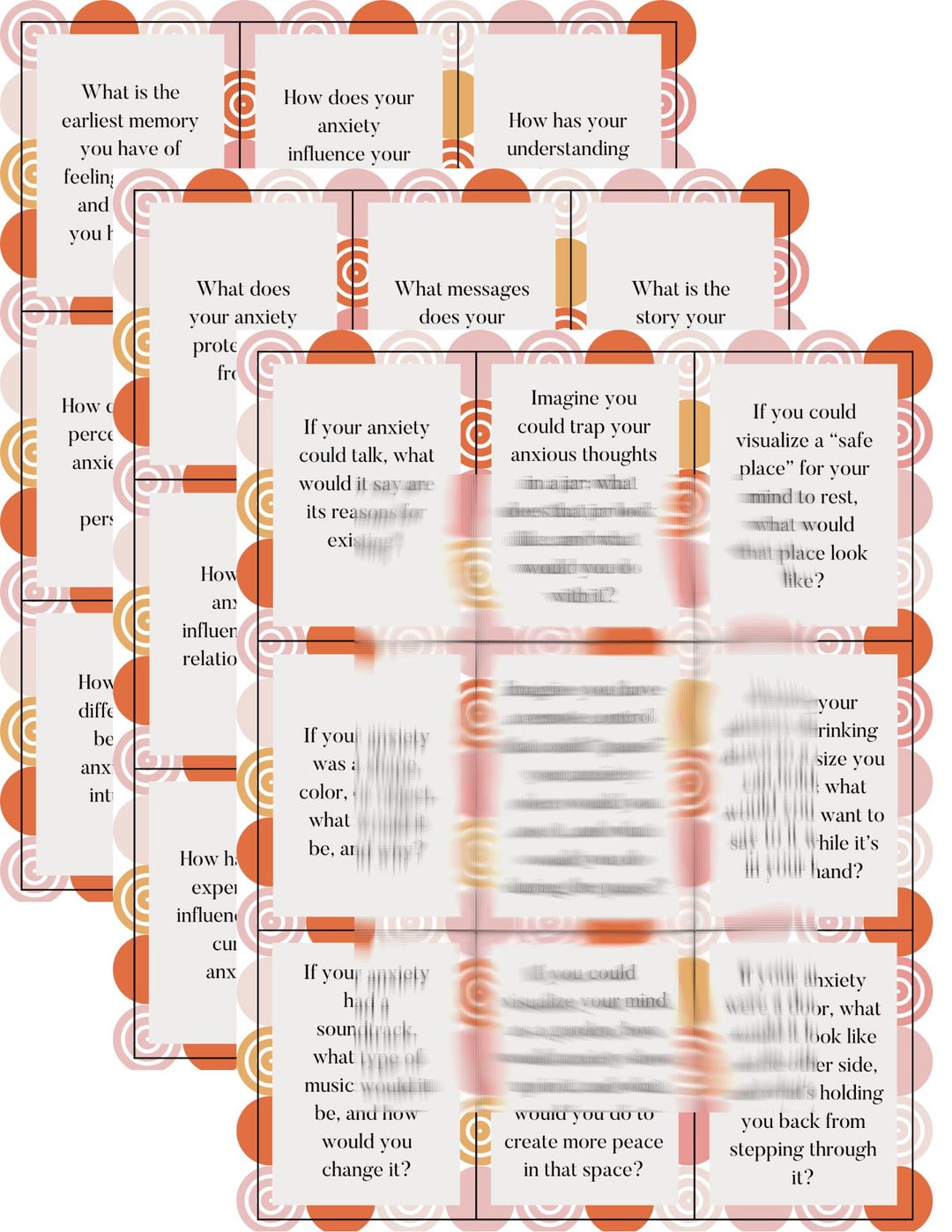 Therapy Question Cards - Etsy