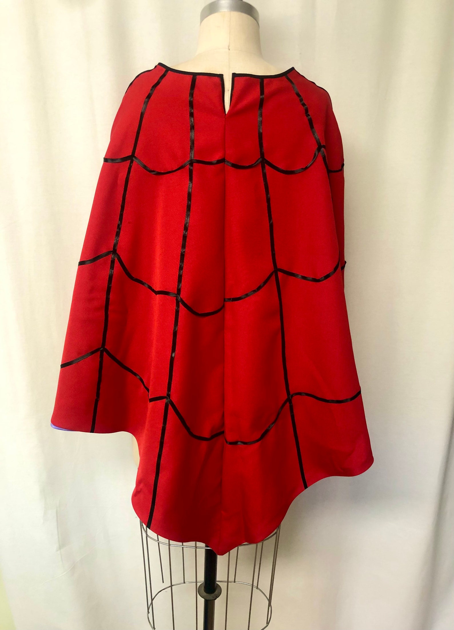 Lydia Deetz Cartoon Spider Web Cape Beetlejuice Replica - Etsy