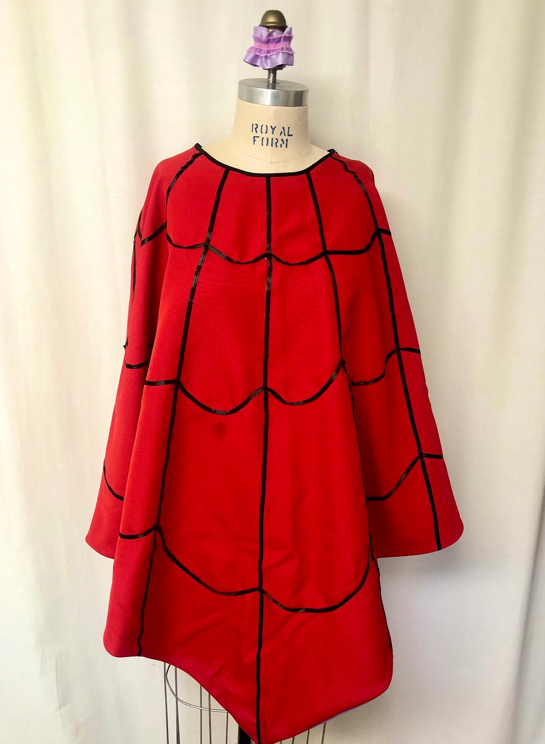 Lydia Deetz Cartoon Spider Web Cape Replica Cosplay - Etsy