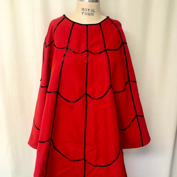 Lydia Deetz Cartoon Spider Web Cape - Etsy