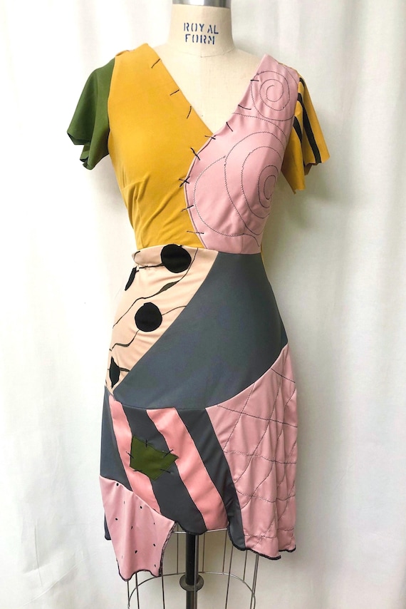 Sally Nightmare Before Christmas Dress Fabric