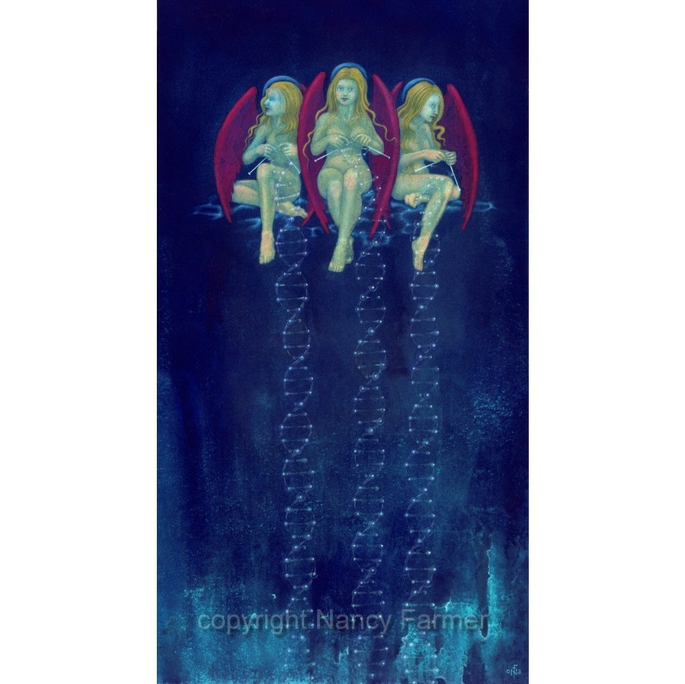 DNA Angels II art print | Etsy