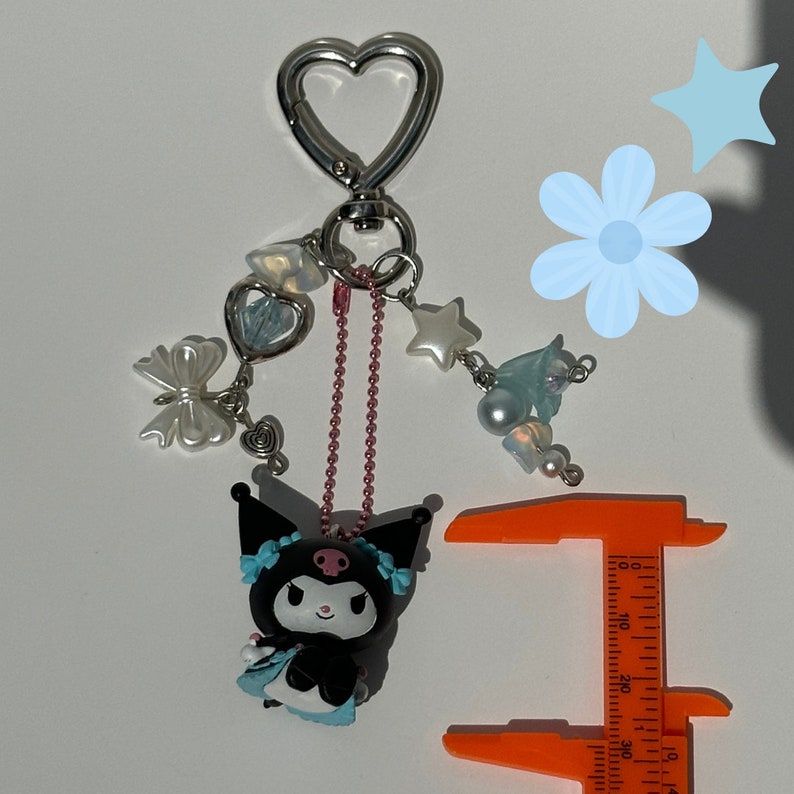 My Melody & Kuromi Dangle Keychains | Sanrio Cute Keychain | My Melody ...