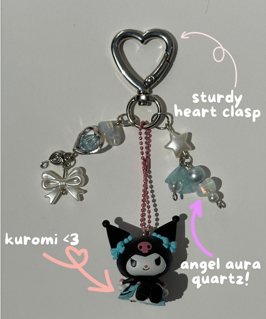 My Melody & Kuromi Dangle Keychains Sanrio Cute Keychain My Melody ...