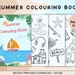 10 Printable Summer Colouring Pages, Summer Coloring Pages, Vacation ...