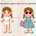 Printable Dress up Activity Girl Version, Dressing Activity, Kids Game ...