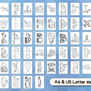 55 Vehicles Coloring Pages, Colouring Book, Coloring Pages, Cars ...