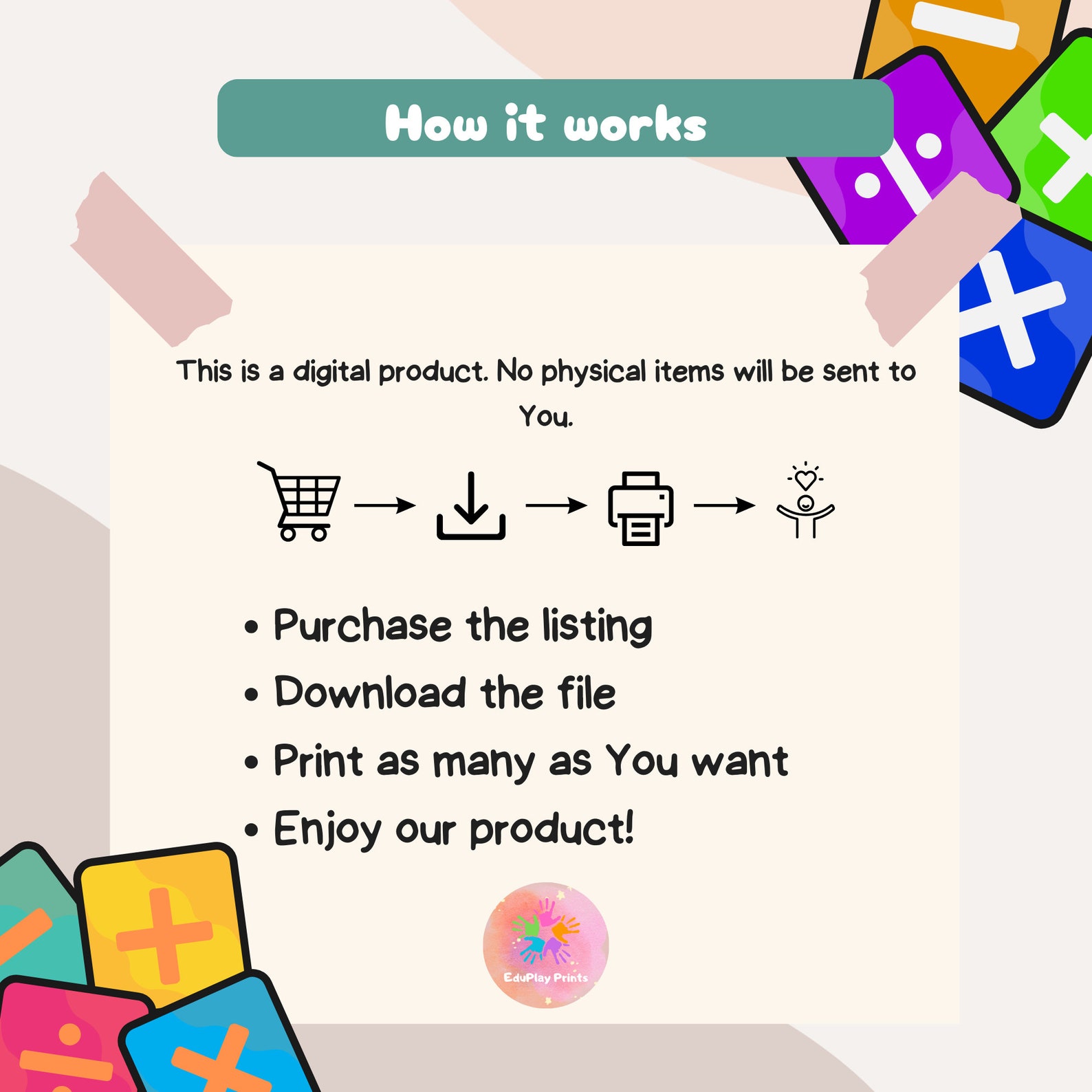 10 Printable Counting Workbook, Counting Exercises for Kids, Math ...