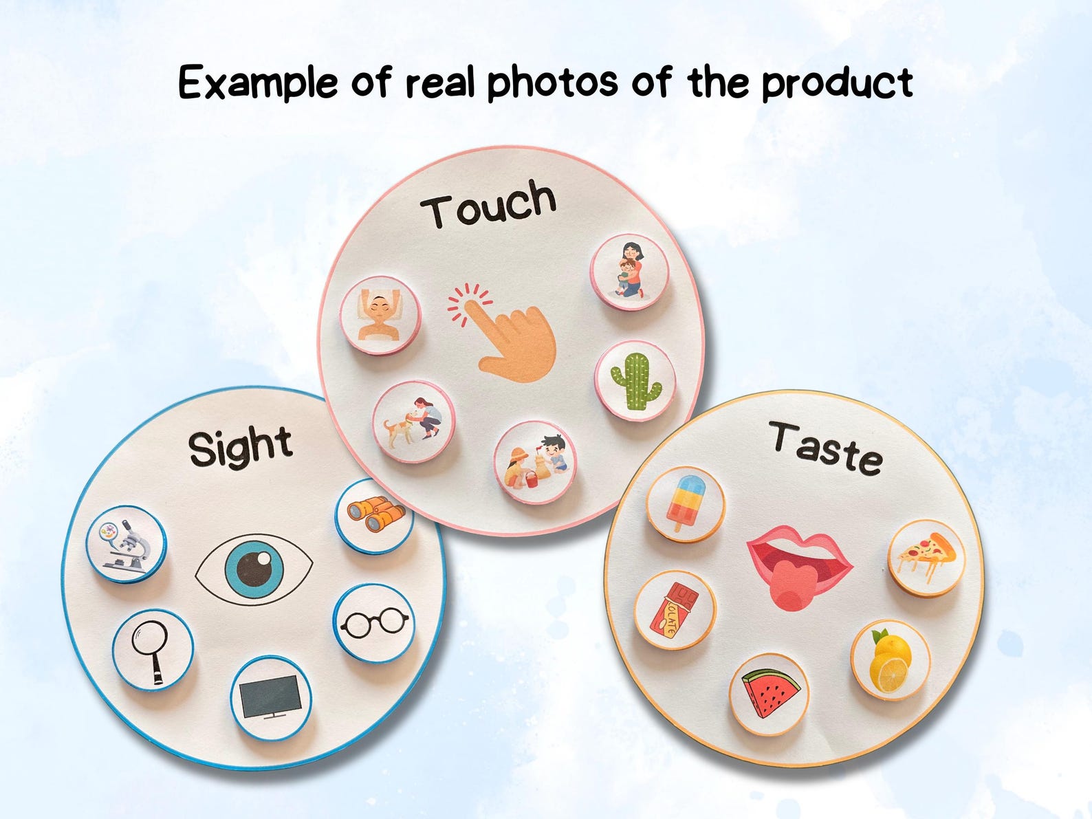 Five Senses Activity for Kids, Printable Sorting Activity, 5 Senses ...