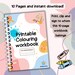 Printable Color Matching Workbook, Colour Learning Binder, Color ...