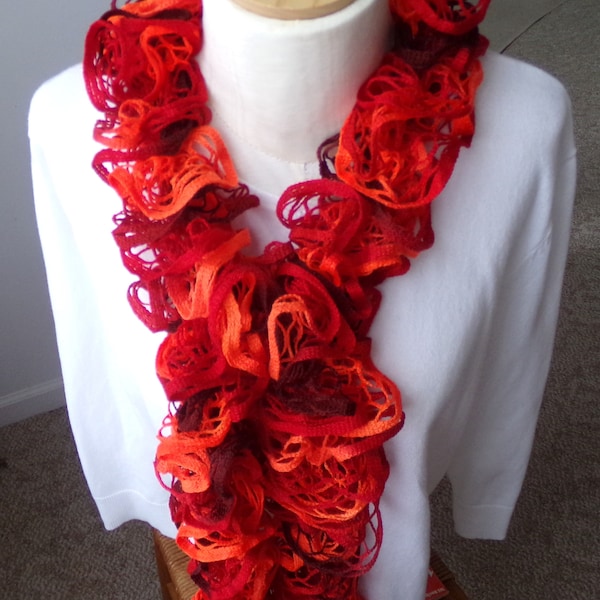 Ruffle Scarf Pattern - Etsy