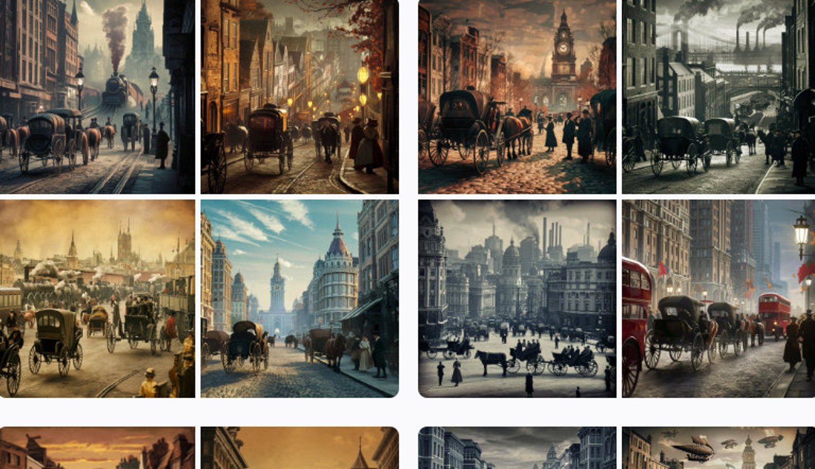 96 Vintage City Scenes for Extra Large Prints, Wall Art- Over 4000px ...