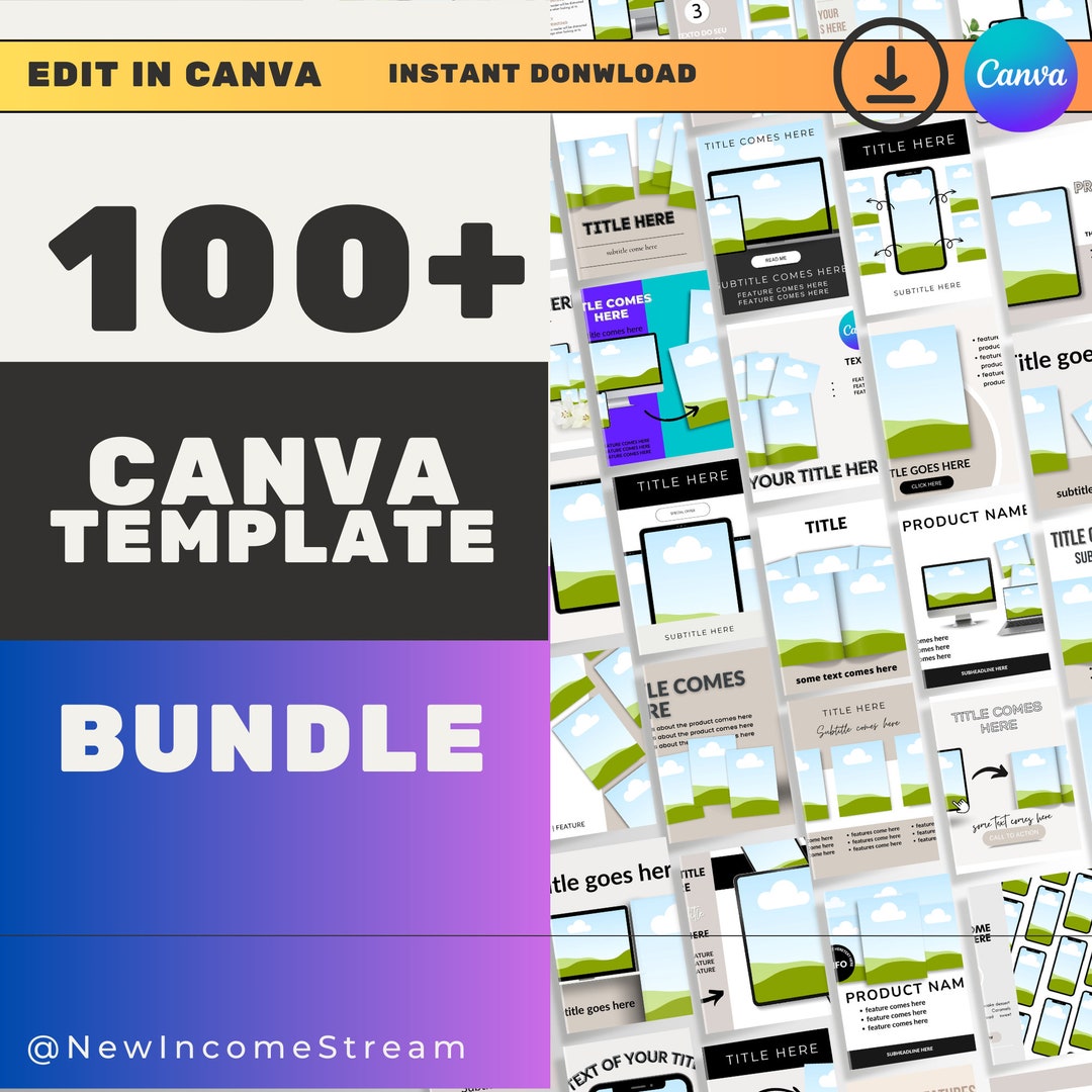 100+ Editable Canva Templates | Social Media Templates for All ...