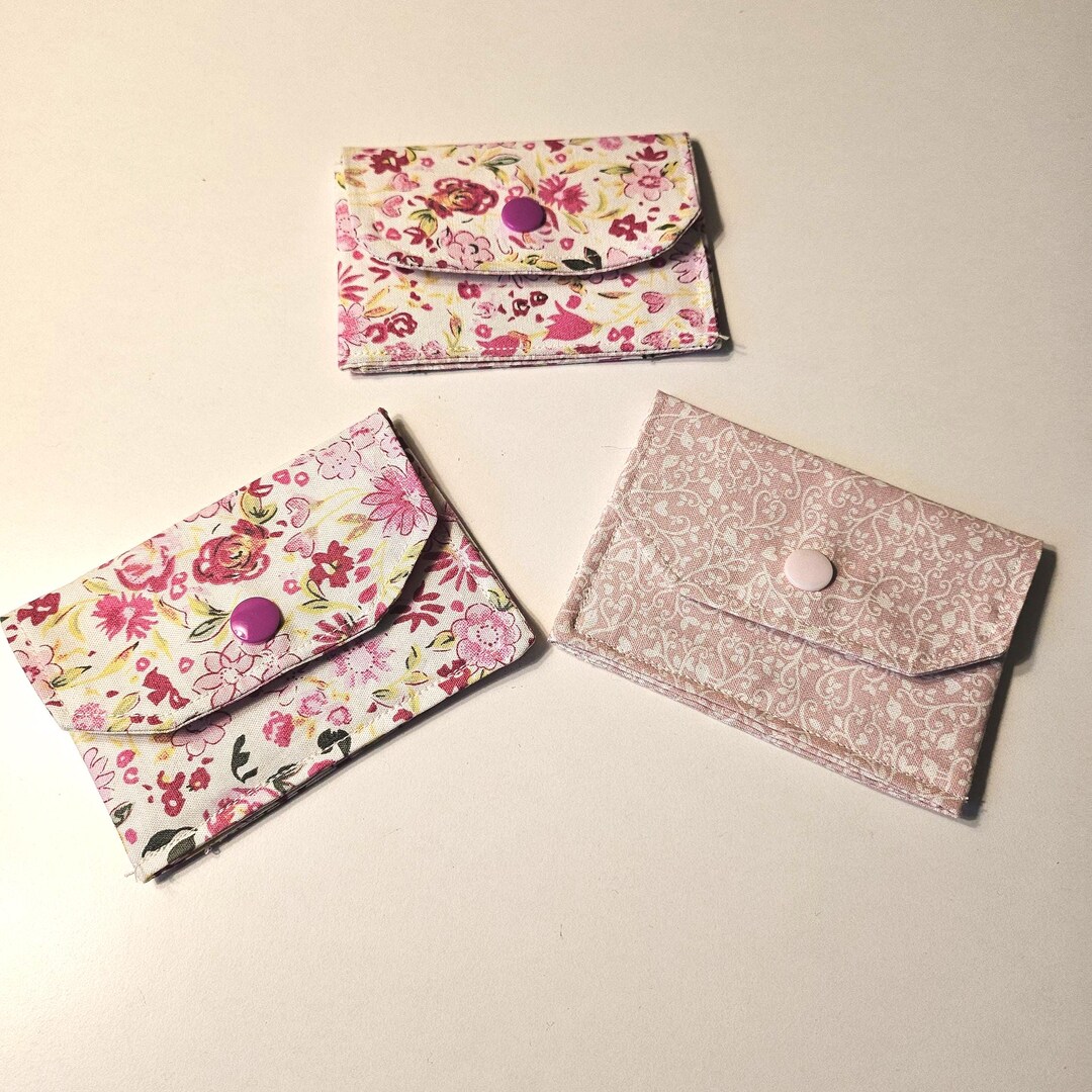 Handmade Snap Wallet, Card Case, Coin Purse, Card Wallet, Cash Wallet ...