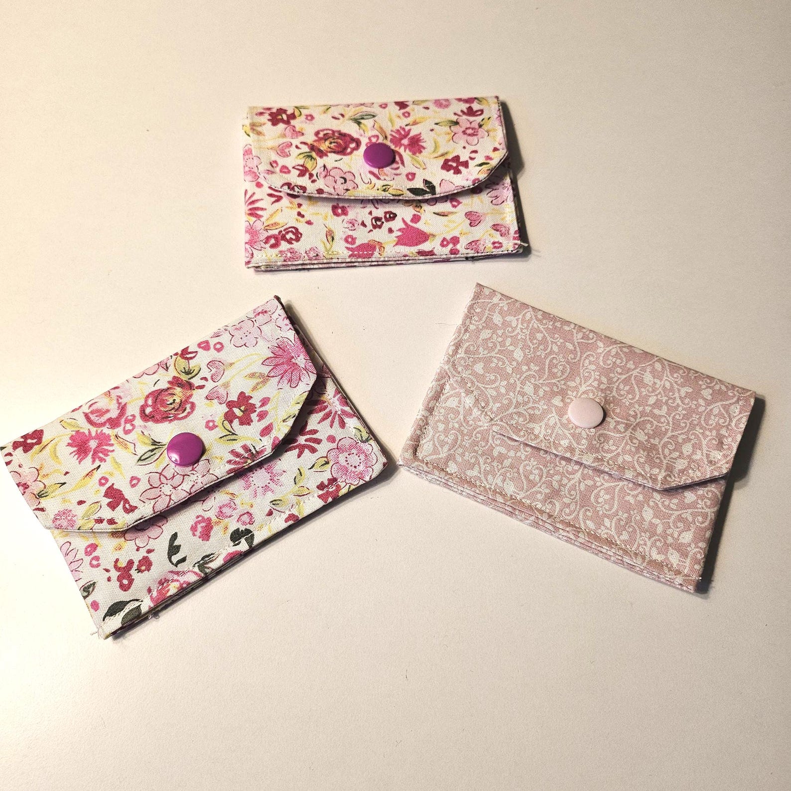 Handmade Snap Wallet, Card Case, Coin Purse, Card Wallet, Cash Wallet ...