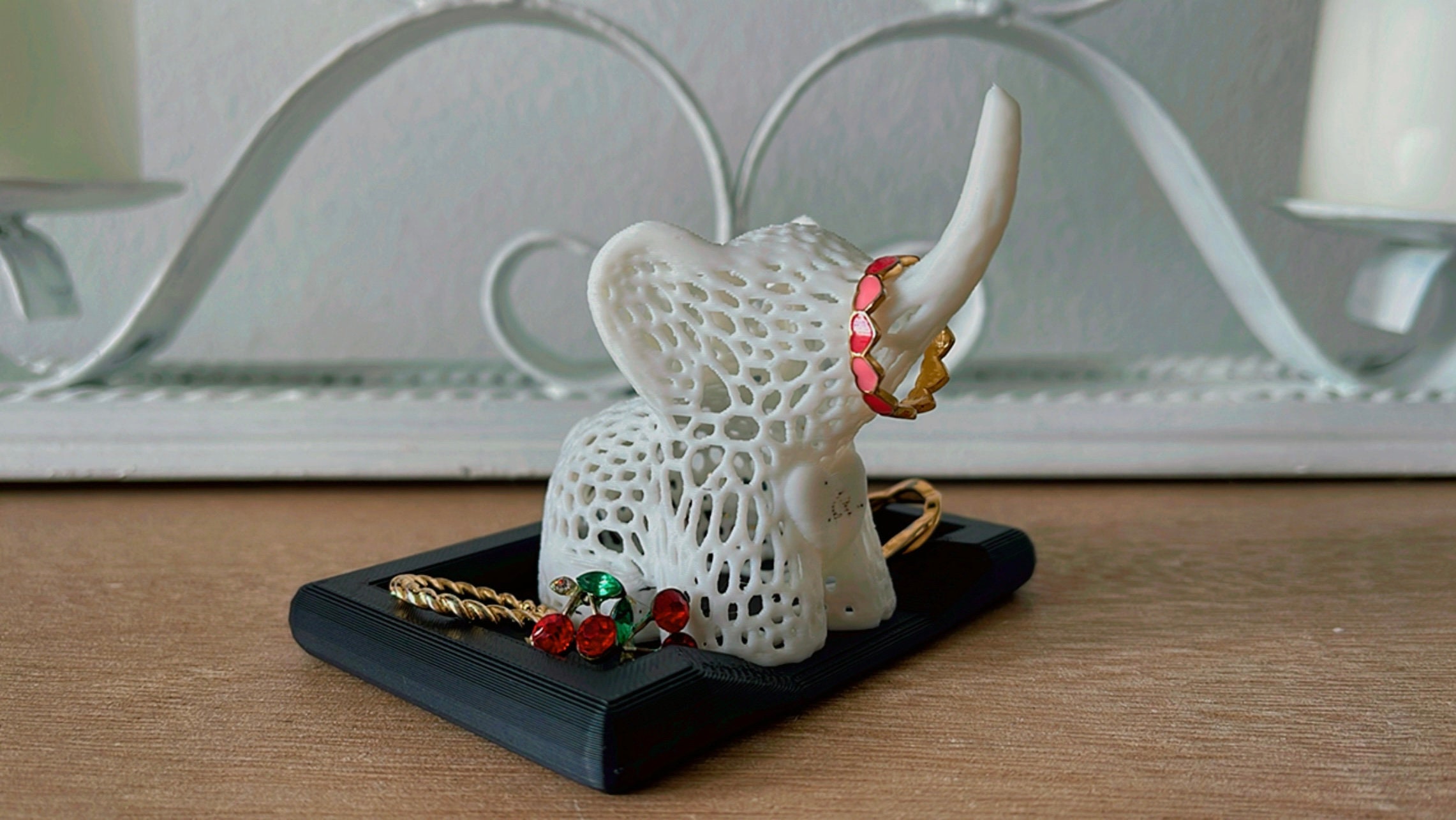 Elephant Ring Holder With unique Ring Holder for Ring Prosperity ...