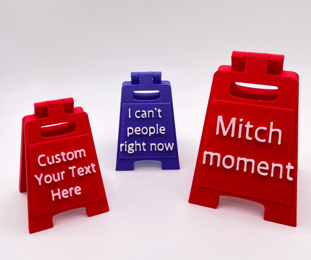 Mini Love Sign - Custom Sign, Romantic Gift, Small I Love You Sign, 3D ...