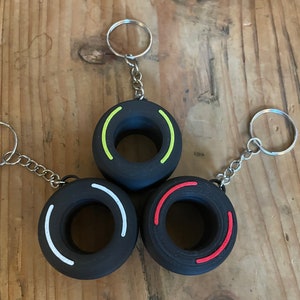 Formula 1 Tire Keychain small Tire Inspired Keychain F1 Gift F1 ...