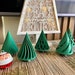 Set of 5 Enchanted Forest Christmas Trees Whimsical Tabletop Decor ...