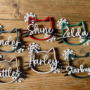 Personalized Cat Sign | Custom Name Sign | Cat Sign | Food Sign | Wall ...